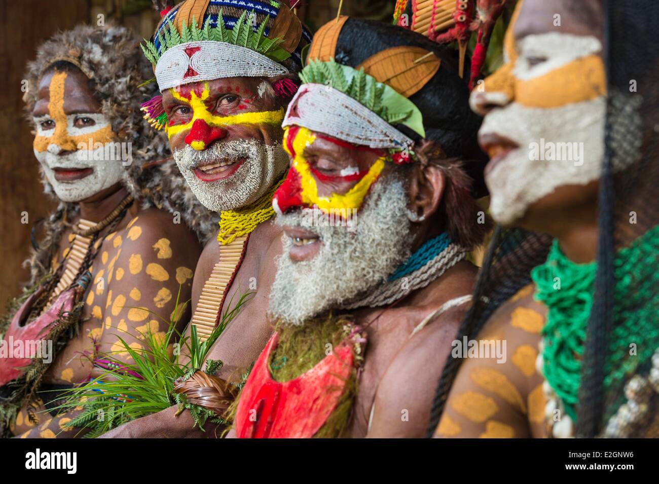 Papua New Guinea Western Highlands Province Wahgi Valley Mopoame Rexi ...