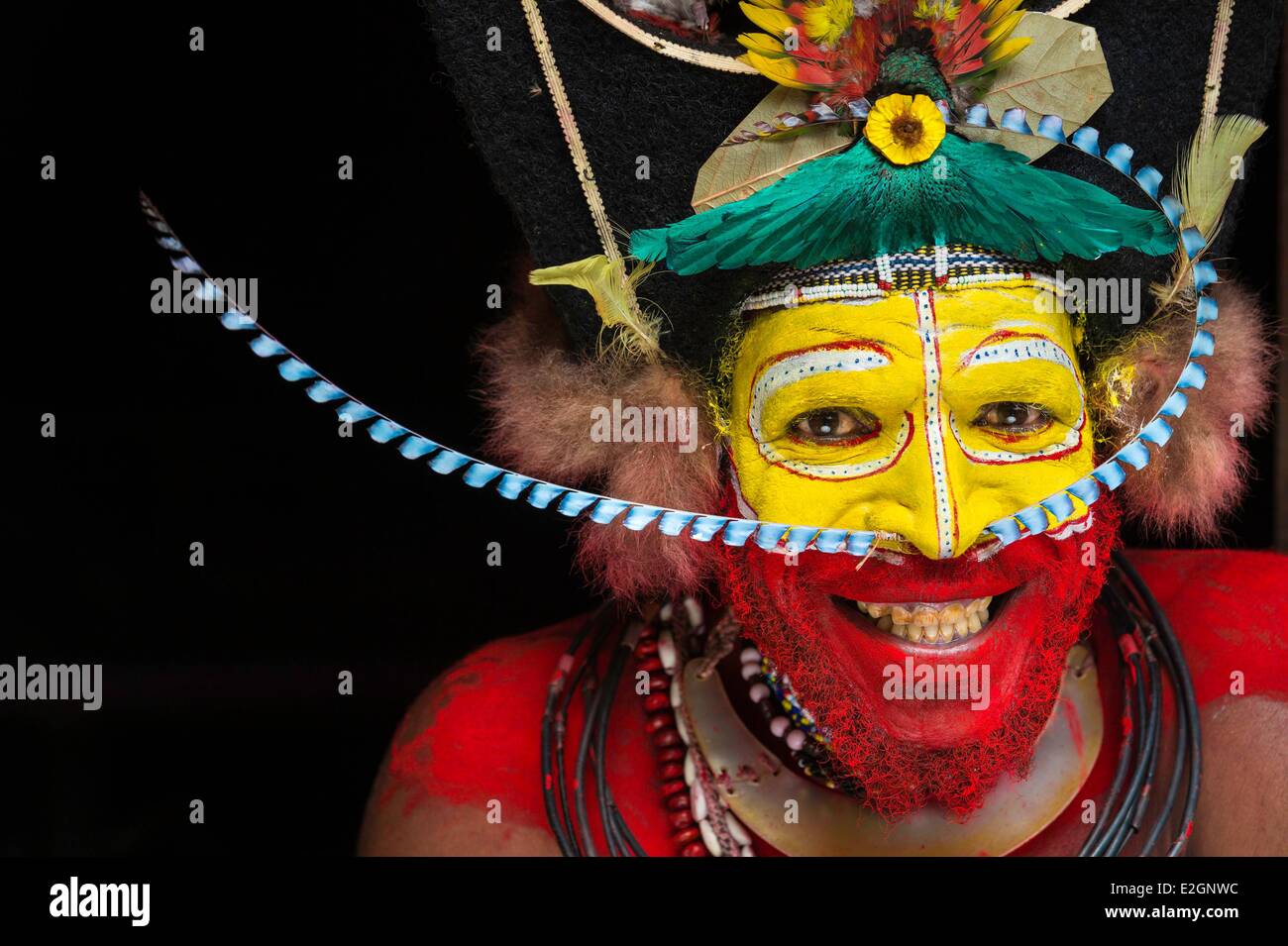 Papua New Guinea Hela Province region of Tari village of Kobe Dumbiali ...
