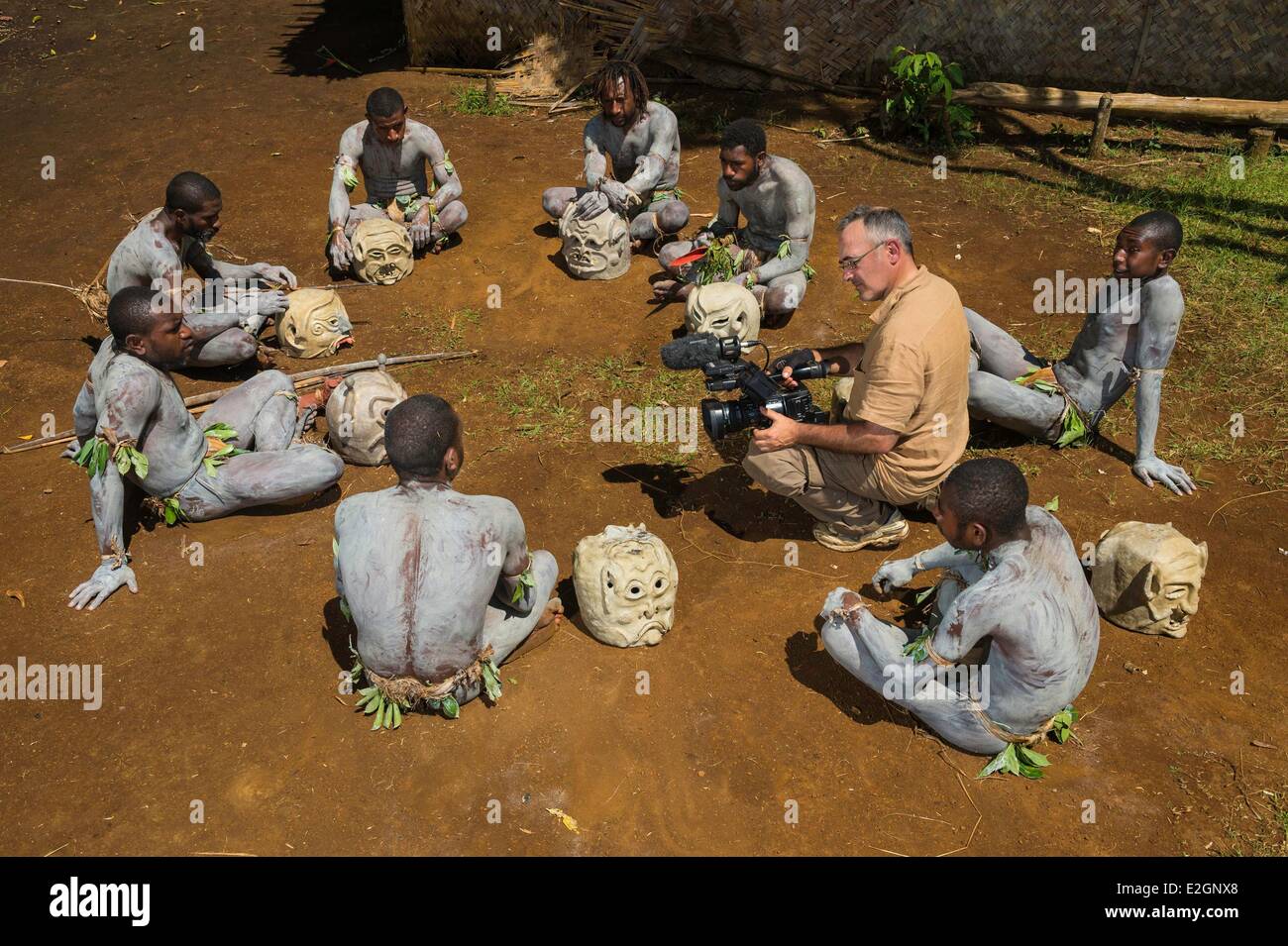 Papua New Guinea Eastern Highlands Province Goroka region Asaro valley ...