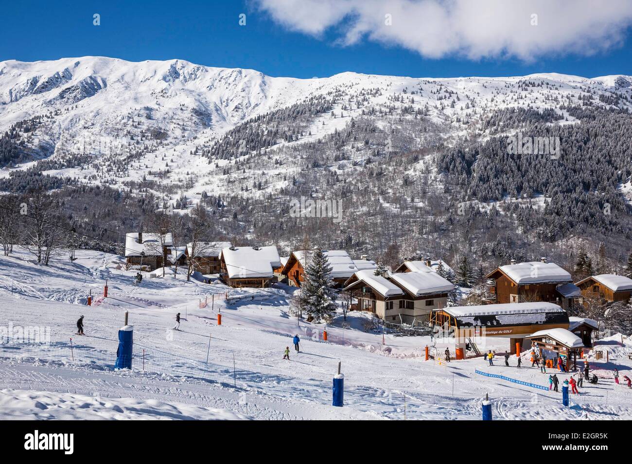 France Savoie Tarentaise valley Meribel Village Meribel is one of ...