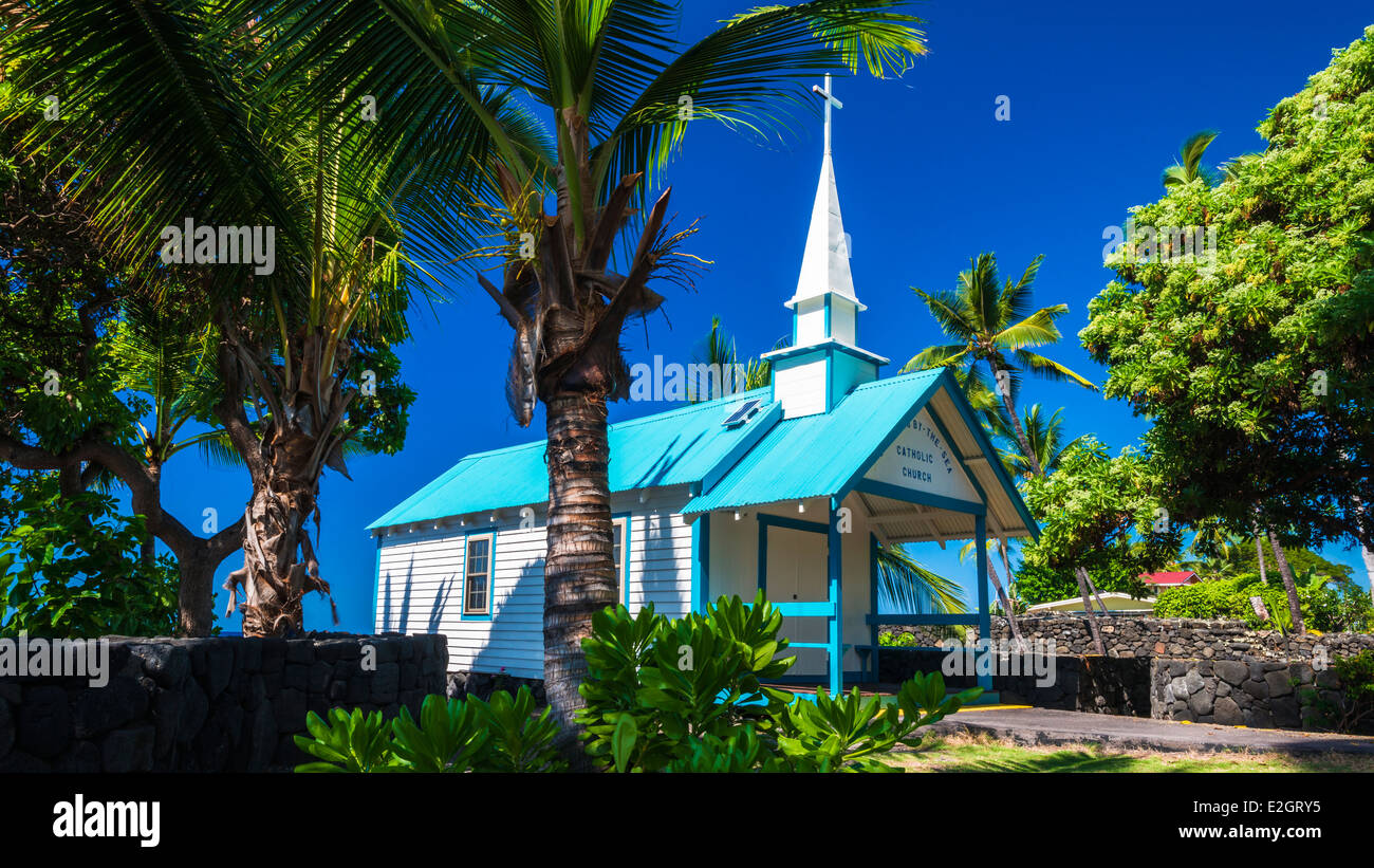 St. Peter's Catholic Church, Kailua-Kona, The Big Island, Hawaii USA ...