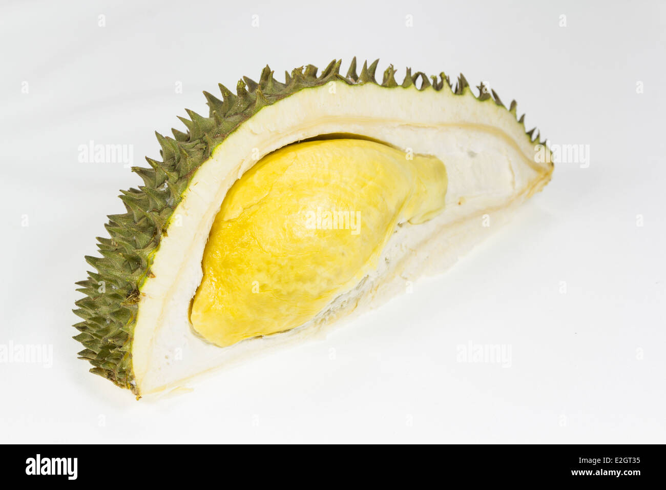 Durian isolated on white background Stock Photo - Alamy