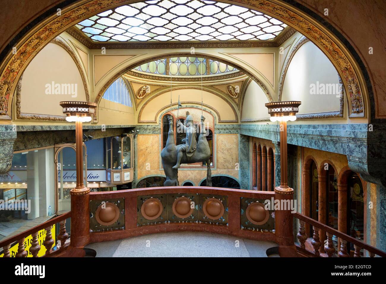Lucerna passage prague hi-res stock photography and images - Alamy