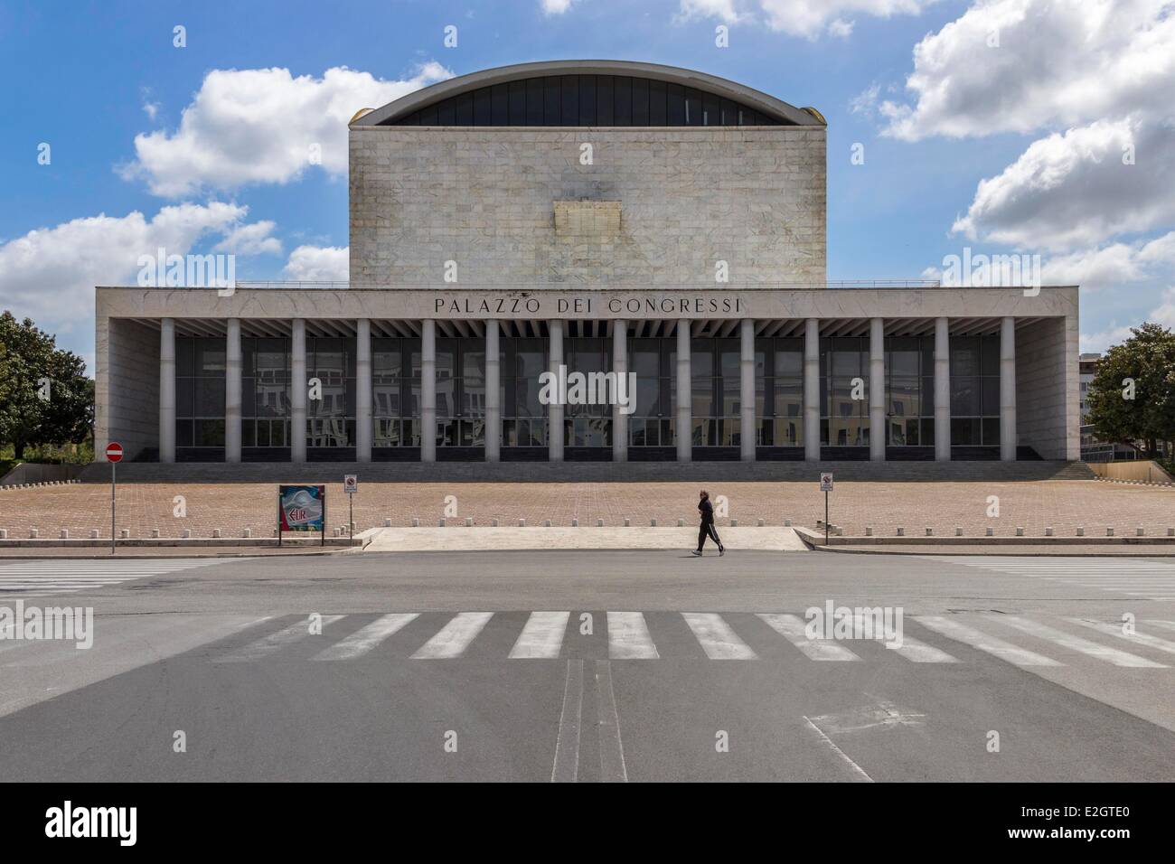 Italy Lazio Rome Palais des congres de Adalberto Libera (1938 - 1954 ...