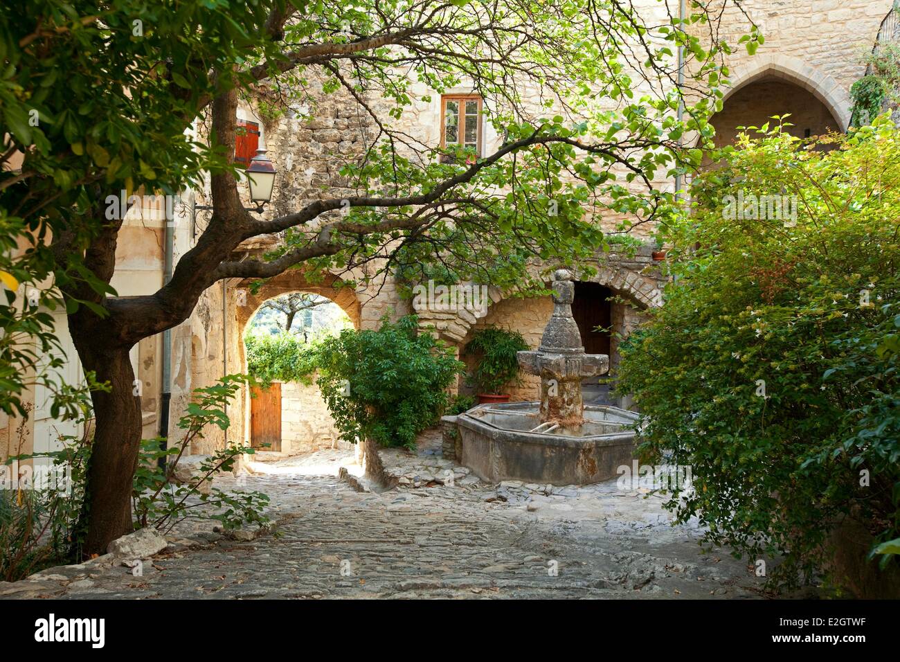 France Vaucluse Crestet Belle Fontaine (Beautiful Fountain) of 1843 ...