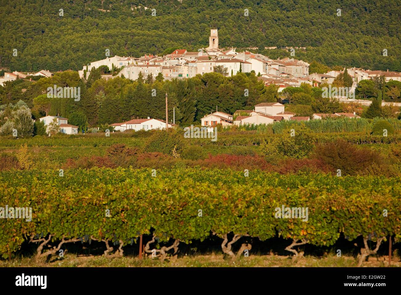 France Vaucluse Sablet Stock Photo - Alamy