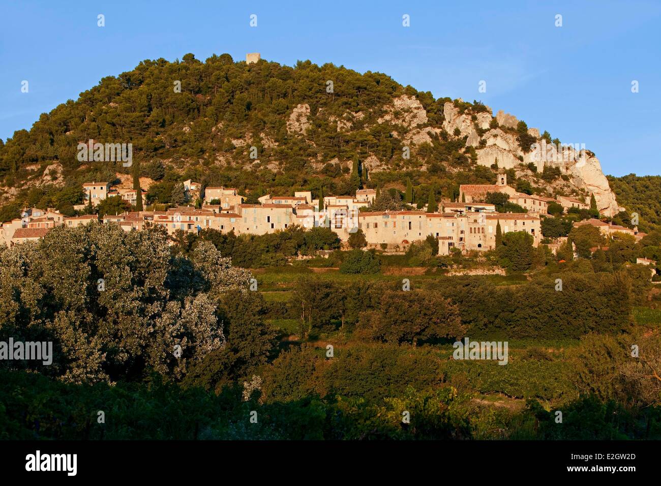 France Vaucluse Seguret labelled Les Plus Beaux Villages de France (The ...
