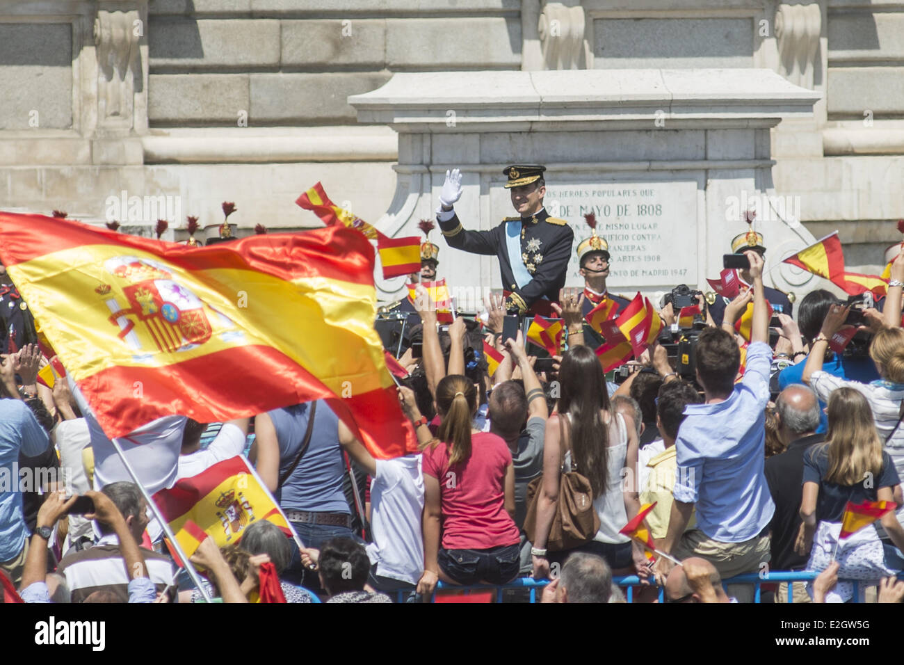 Madrid, Spain. 19th June, 2014. On June 19 he was crowned as the new ...