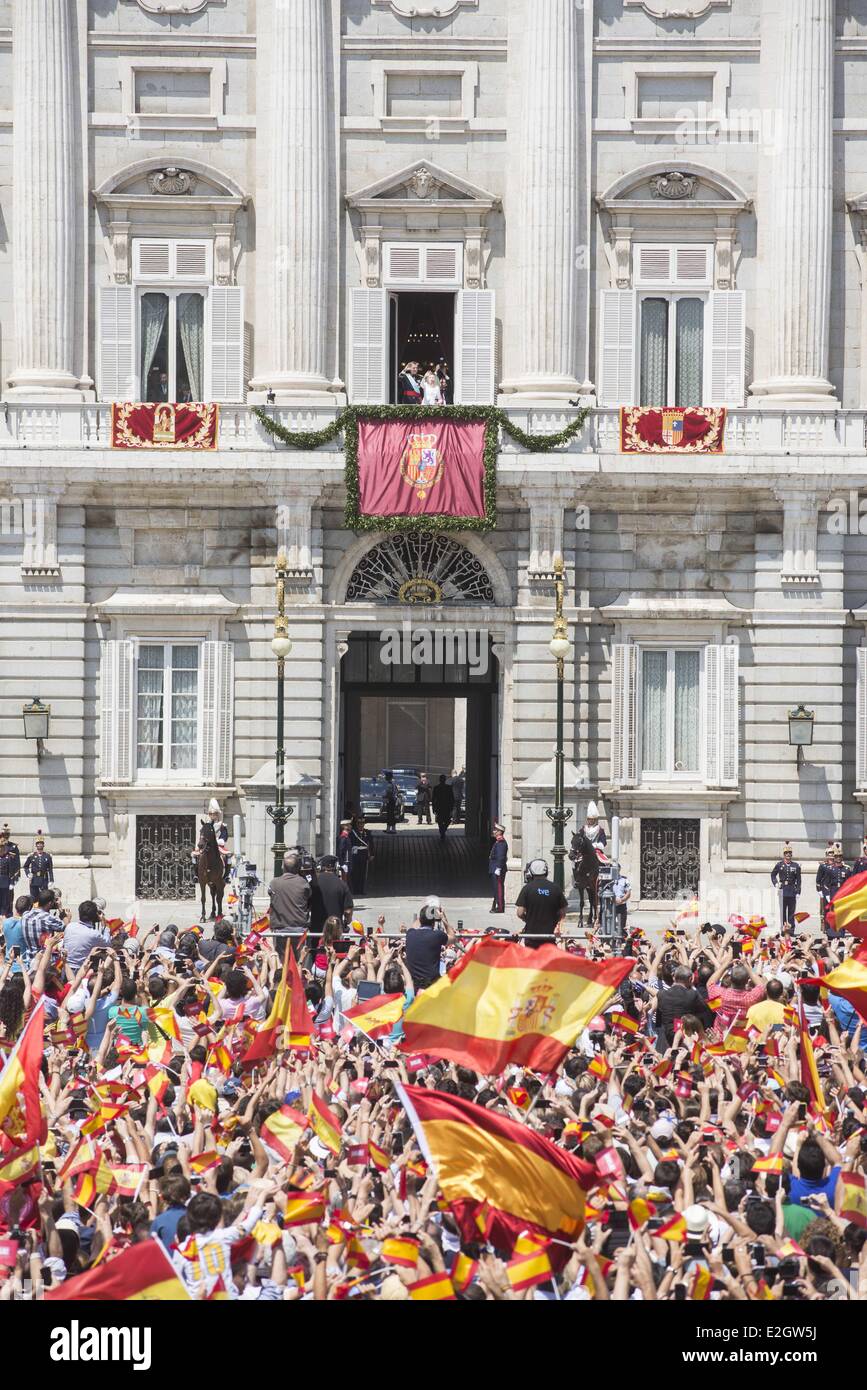 Madrid, Spain. 19th June, 2014. On June 19 he was crowned as the new ...