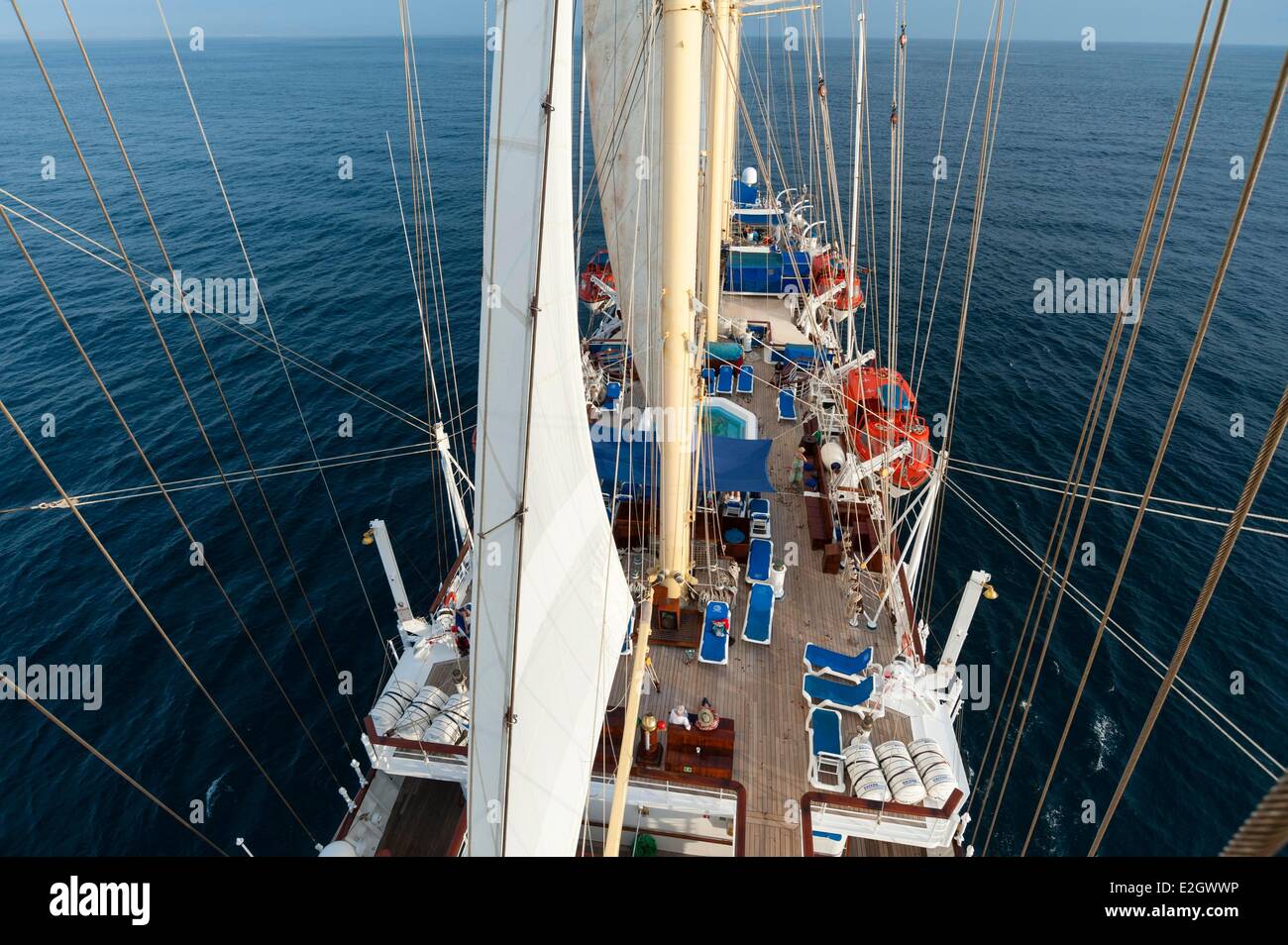 Costa Rica Star Flyer sailing cruise ship Stock Photo - Alamy