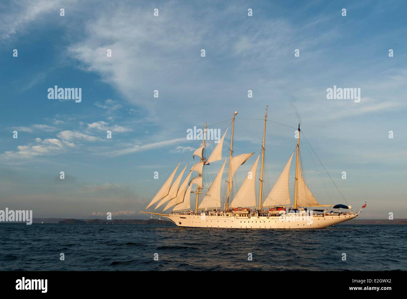 Costa Rica Star Flyer sailing cruise ship Stock Photo - Alamy