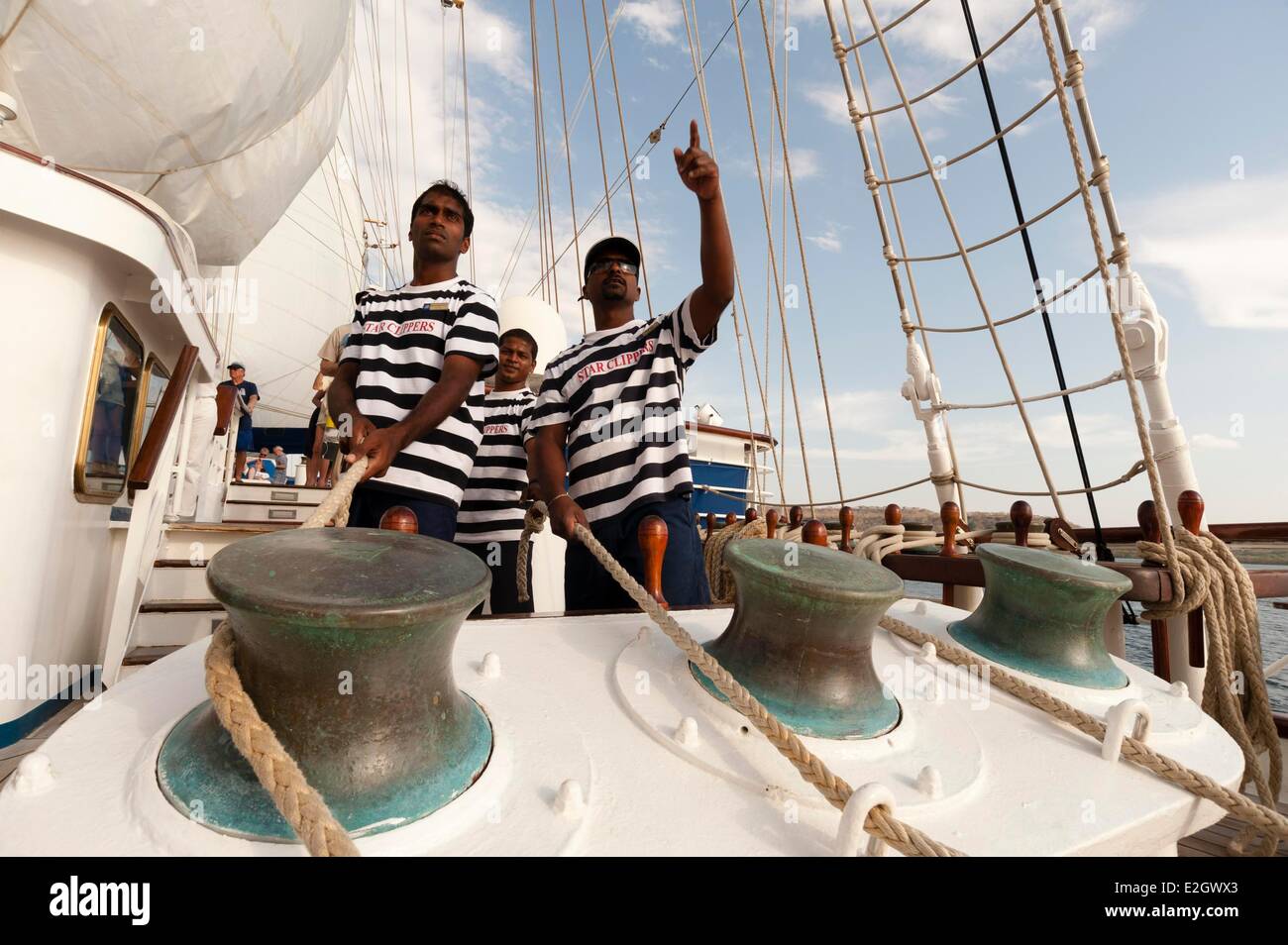 Costa Rica Star Flyer sailing cruise ship Stock Photo - Alamy