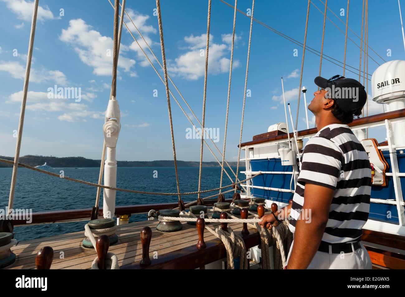 Costa Rica Star Flyer sailing cruise ship Stock Photo - Alamy