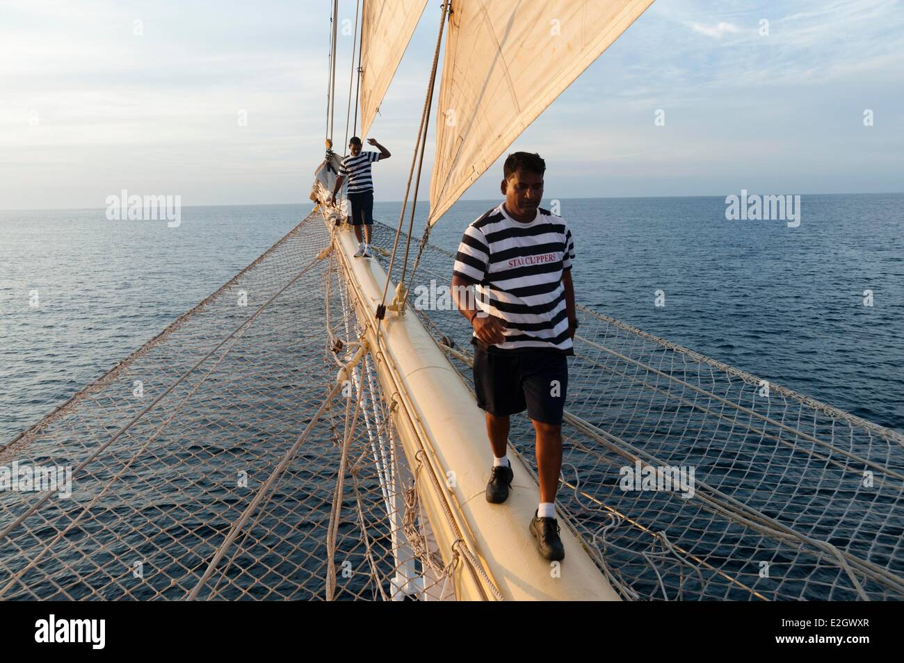 Costa Rica Star Flyer sailing cruise ship Stock Photo - Alamy