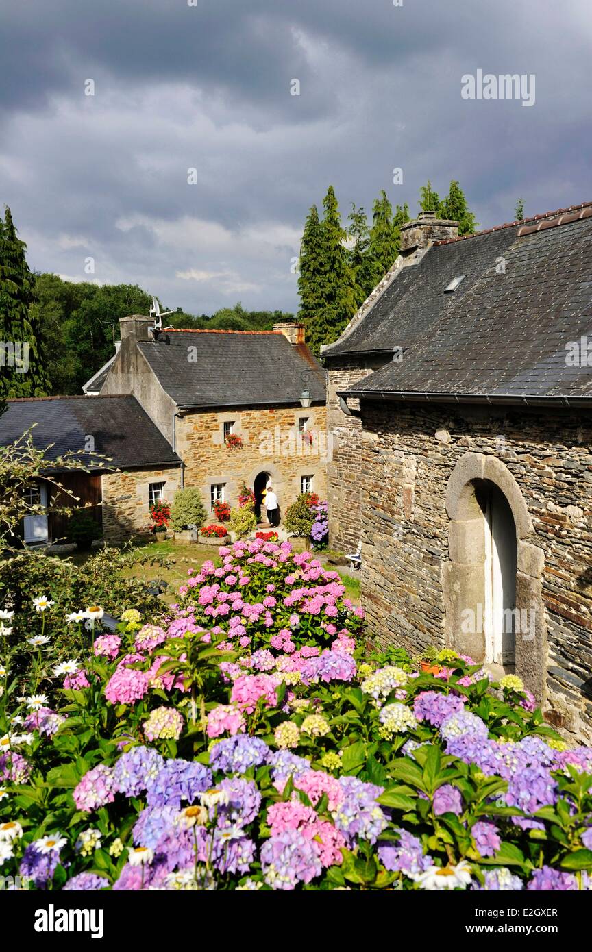 France Finistere Saint Herbot Stock Photo - Alamy