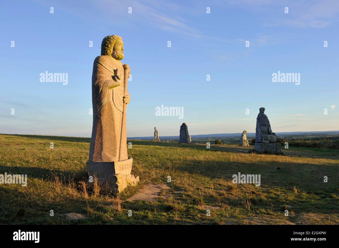 Saint sculpture vallee des saints hi-res stock photography and images ...