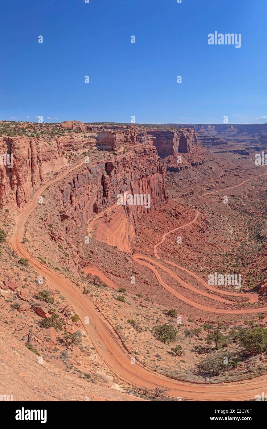 United States Utah Colorado Plateau Canyonlands National Park Island in ...