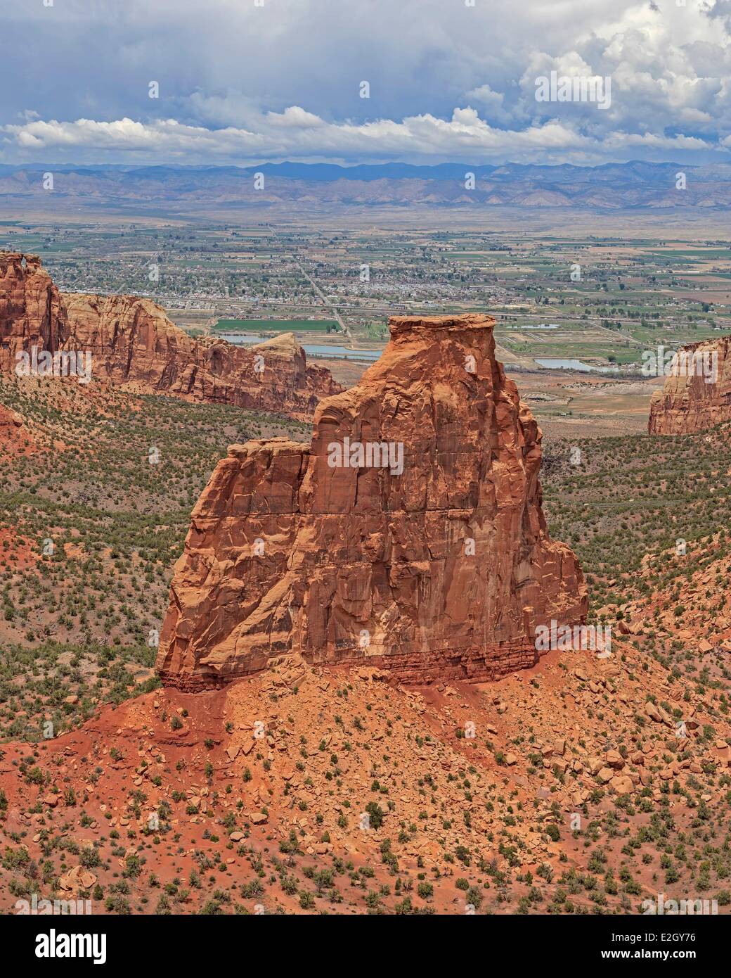 United States Colorado Colorado Plateau Colorado National Monument near ...