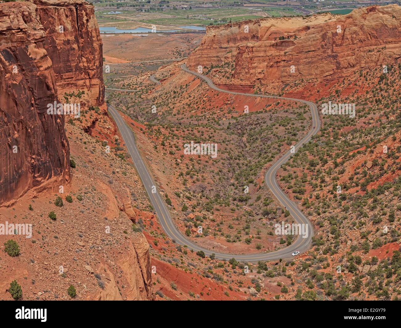 United States Colorado Colorado Plateau Colorado National Monument near ...