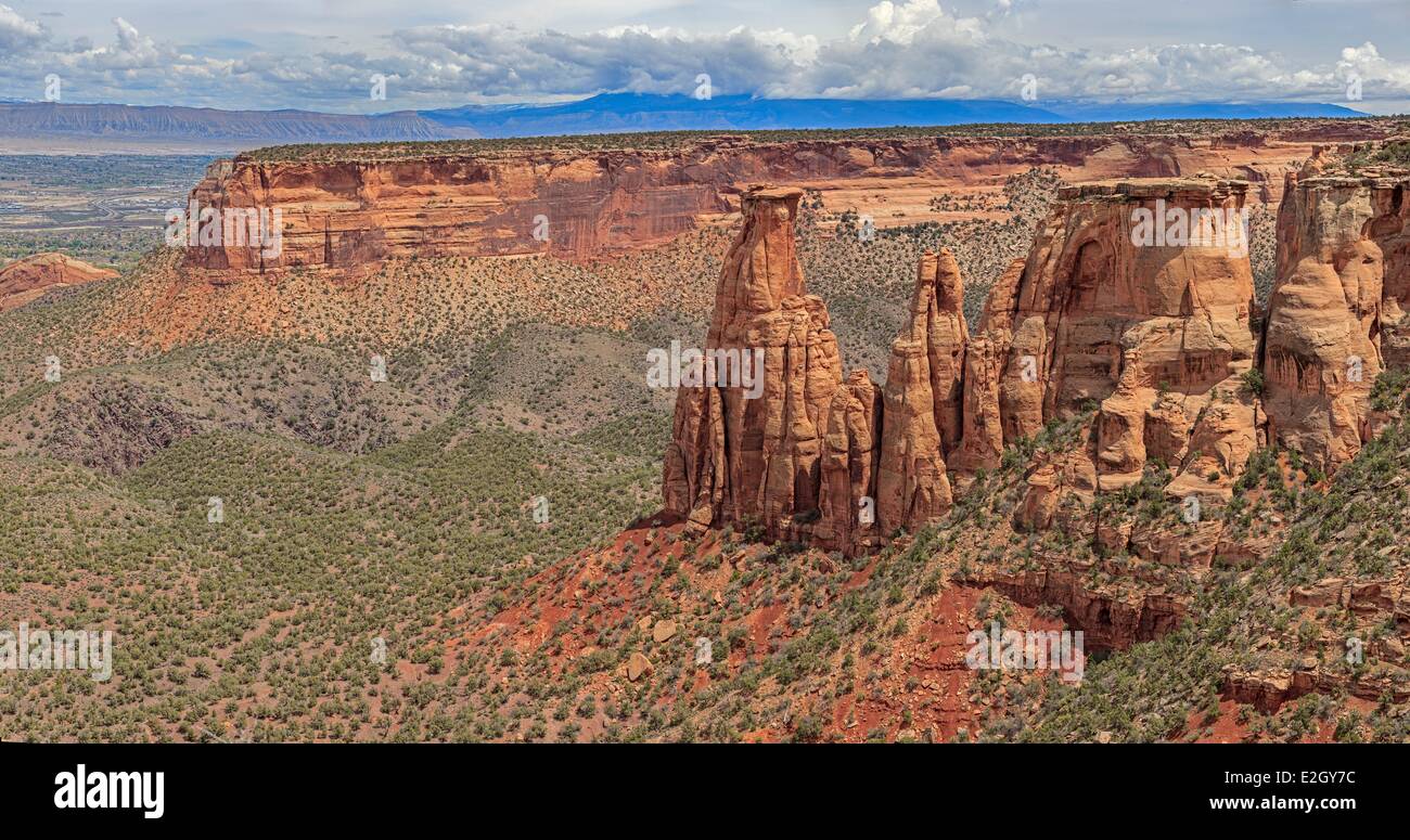 United States Colorado Colorado Plateau Colorado National Monument near ...