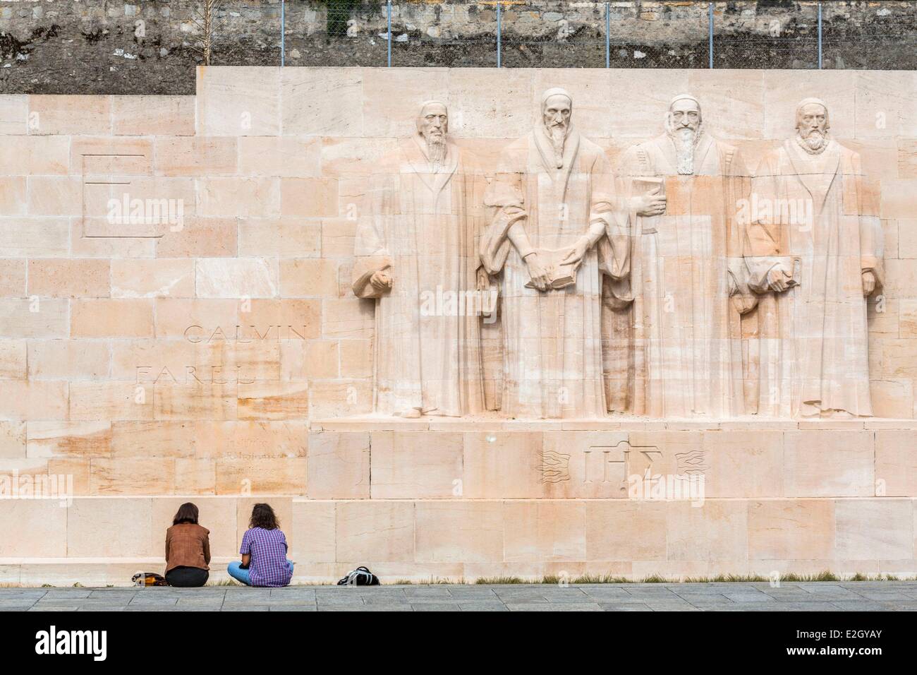 International monument to the reformation hi-res stock photography and ...