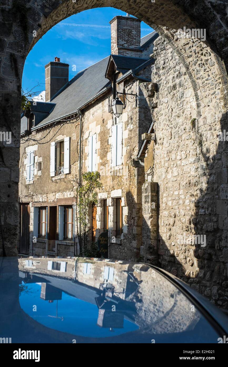France Loir et Cher Sologne region Les Montils medieval gate built in ...