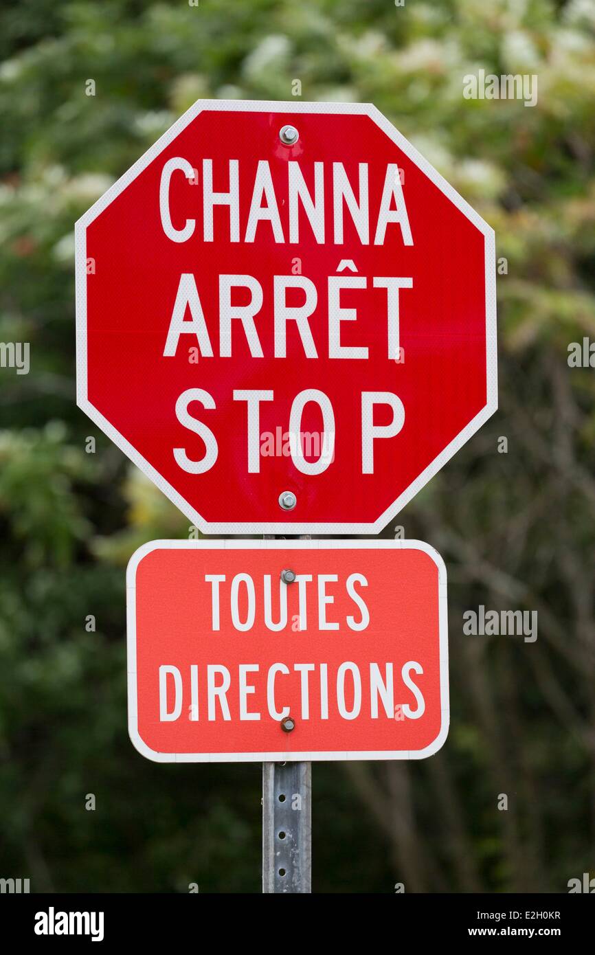 Canada Quebec province Centre du Quebec region Odanak Abenaki Indian ...