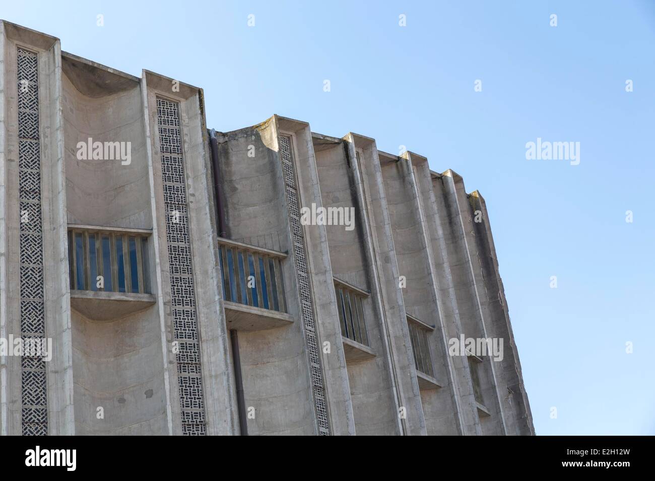 France Charente Maritime Royan Church of Notre Dame built in 1958 by ...