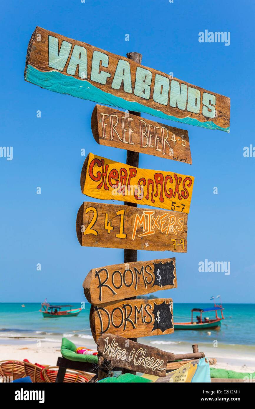 Cambodia South coast Kompong Song province Sihanoukville Koh Rong ...
