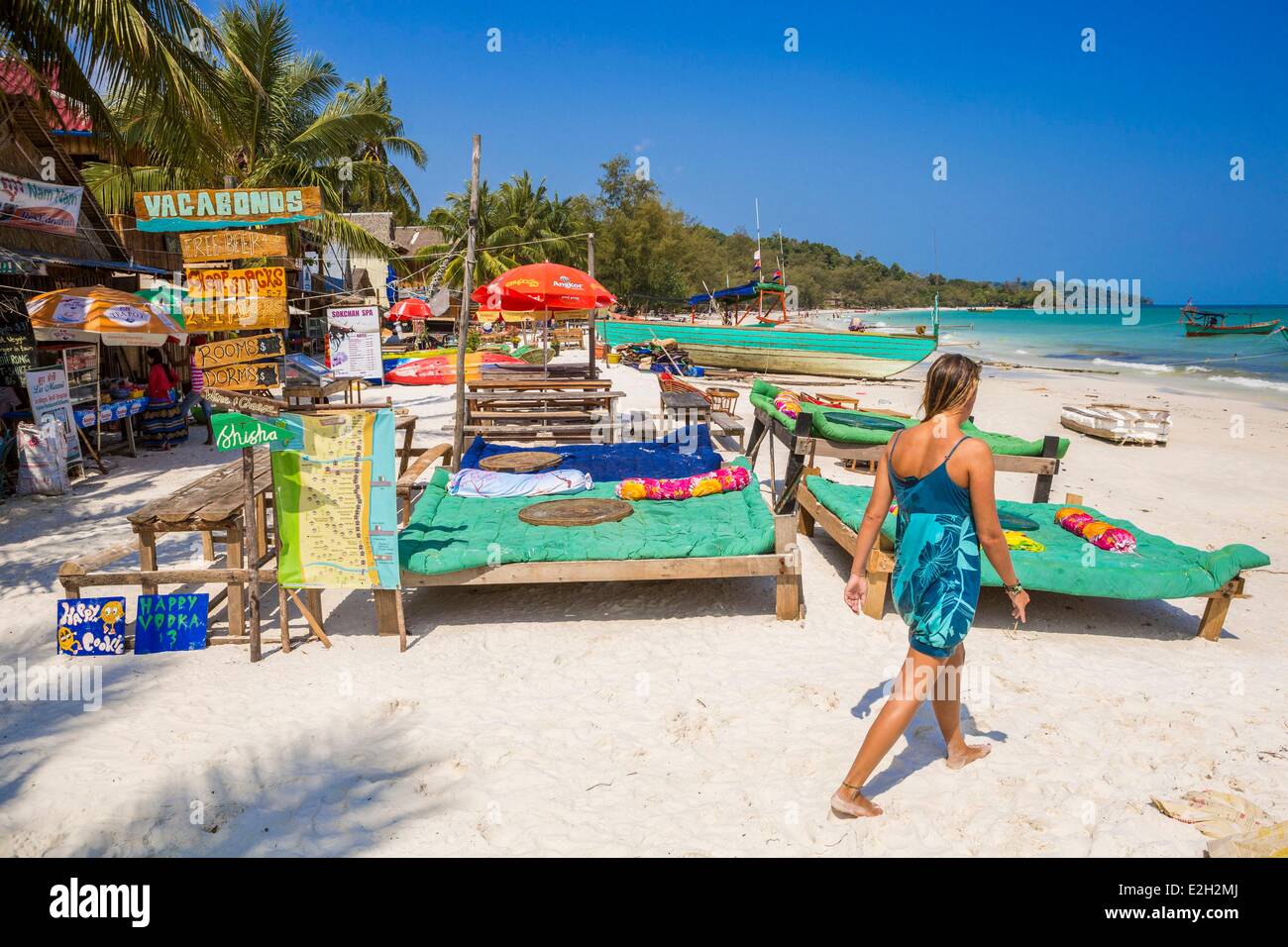 Cambodia South coast Kompong Song province Sihanoukville Koh Rong ...