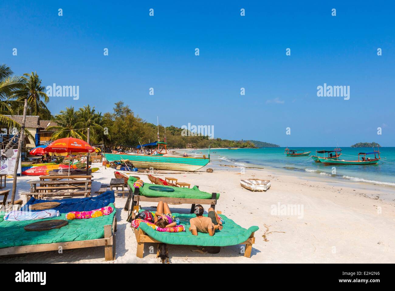 Cambodia South coast Kompong Song province Sihanoukville Koh Rong ...