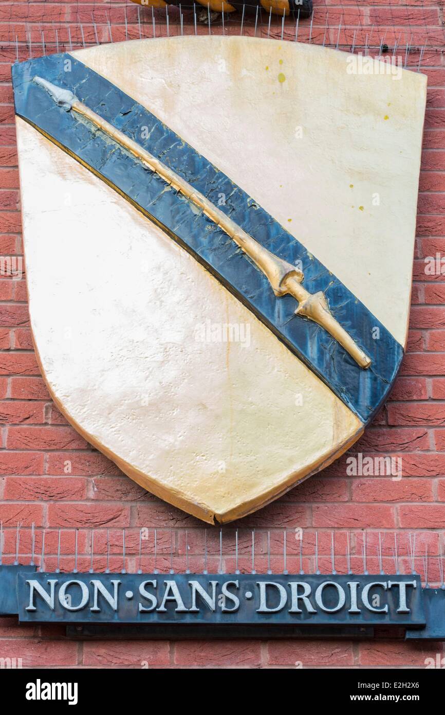 Shakespeare coat of arms hi-res stock photography and images - Alamy