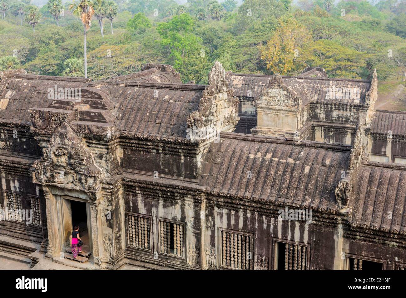 Cambodia Siem Reap Province Angkor temple complex site listed as World ...