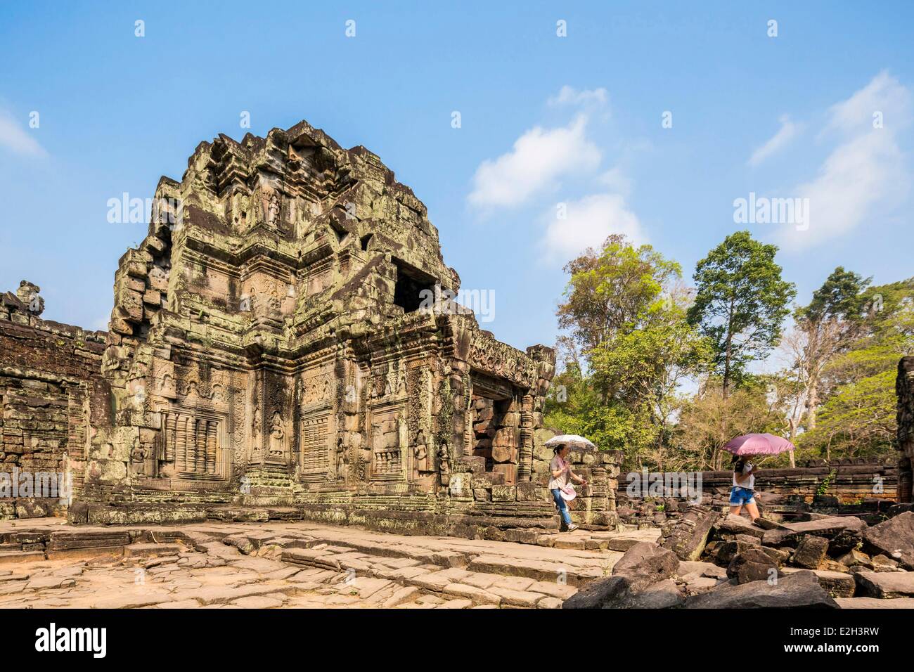 Cambodia Siem Reap Province Angkor temple complex site listed as World ...