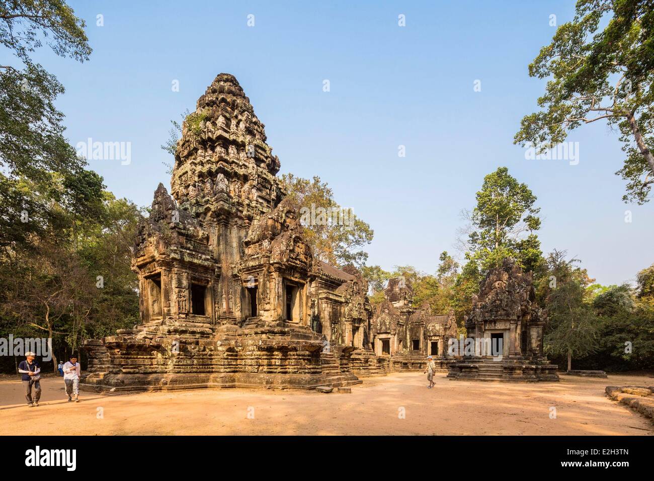 Cambodia Siem Reap Province Angkor temple complex site listed as World ...