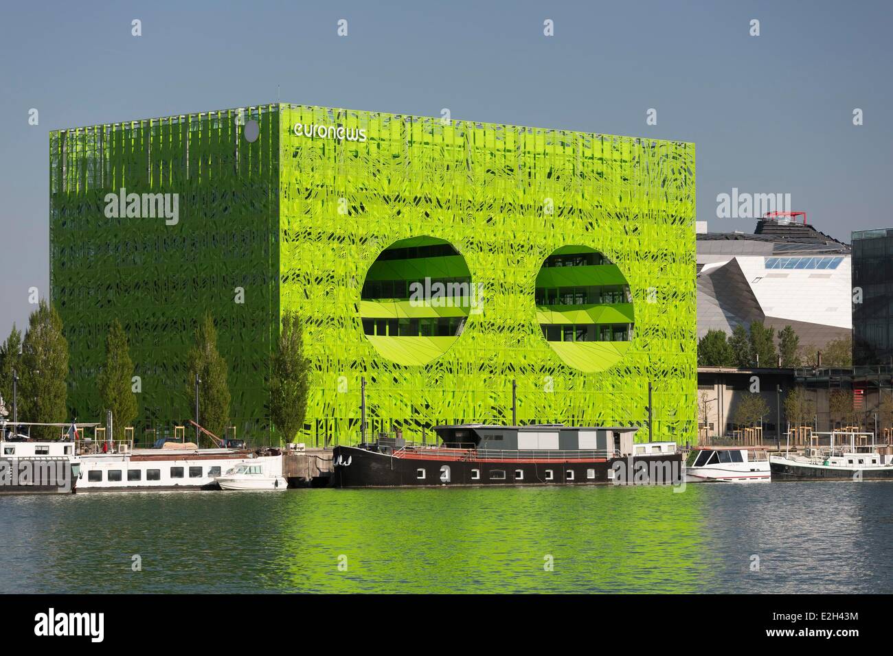 France Rhone Lyon La Confluence new district in South of Presqu'ile ...