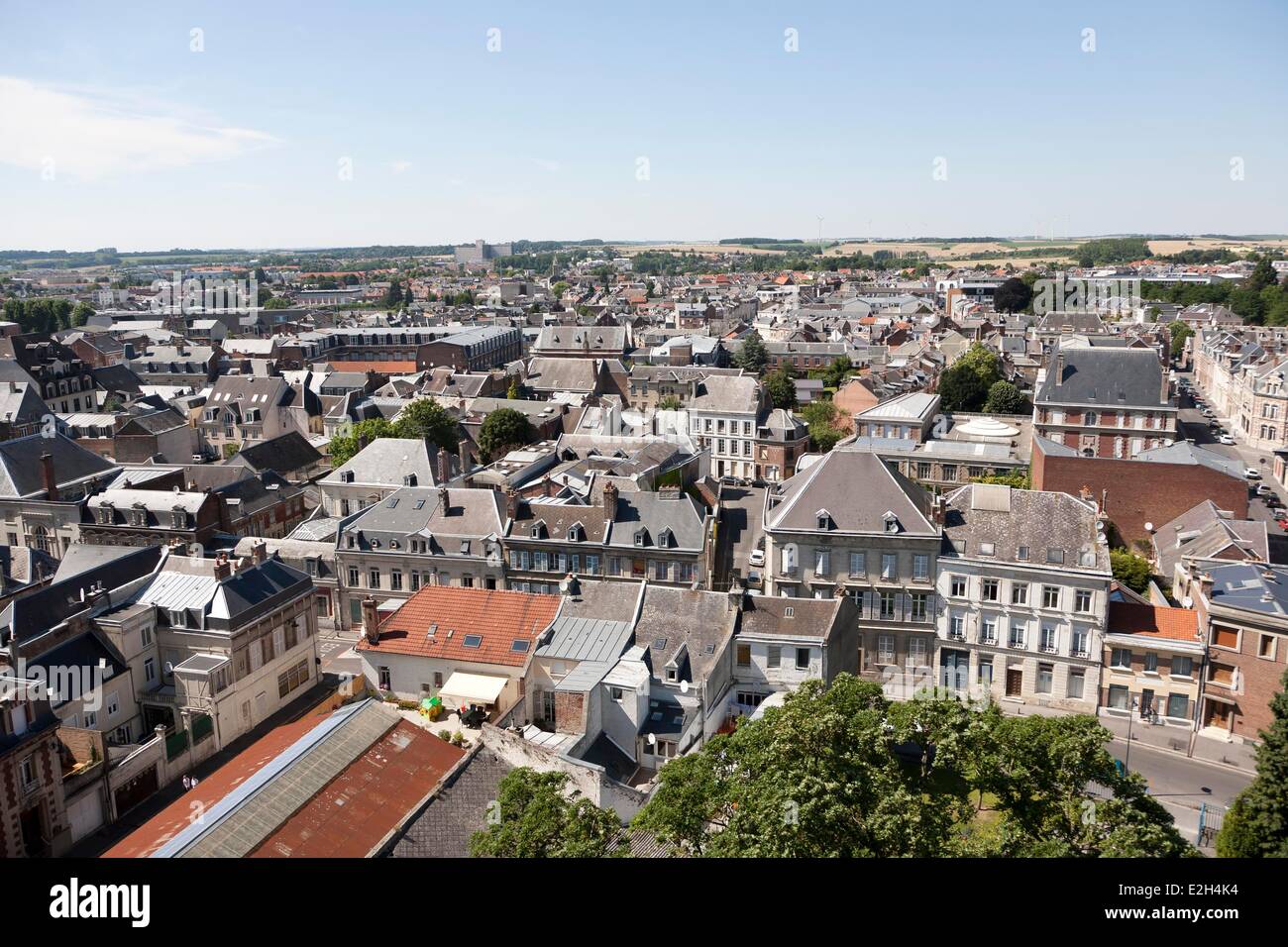 France Aisne Saint Quentin General view Basilica Stock Photo - Alamy