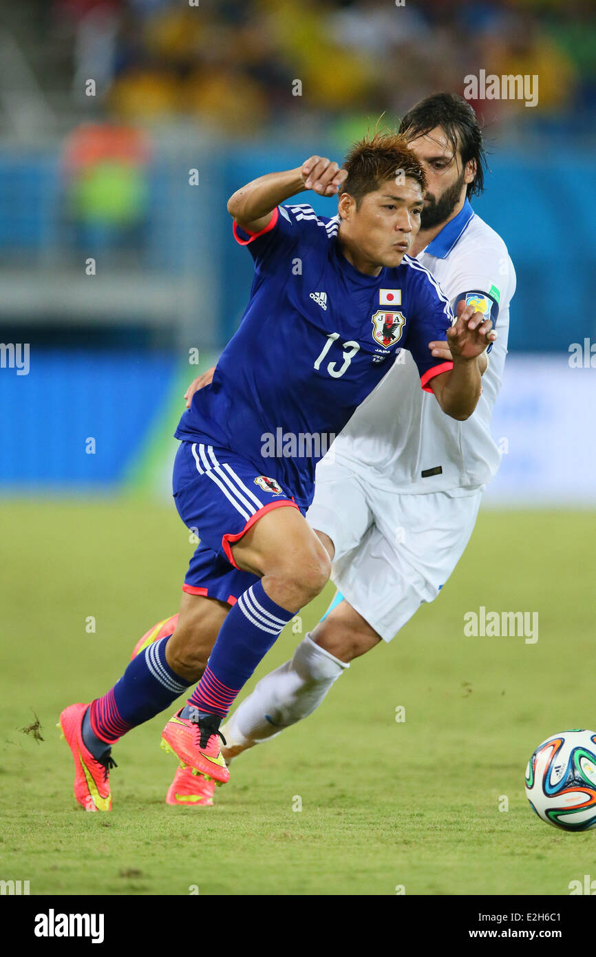 Estadio das Dunas, Natal, Brazil. 19th June, 2014. Yoshito Okubo (JPN ...