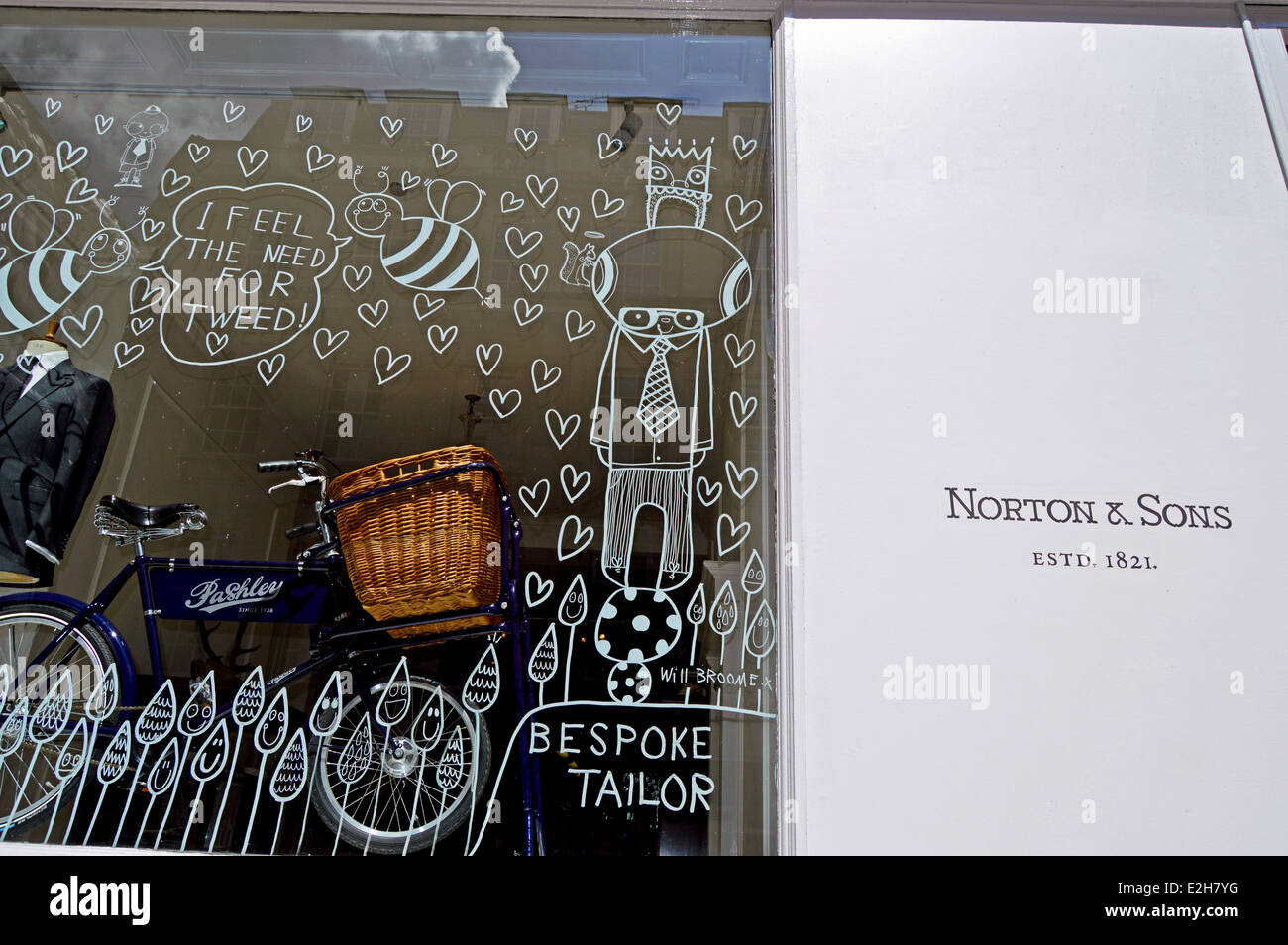 Bespoke Tailors On Savile Row Mayfair City Of Westminster London