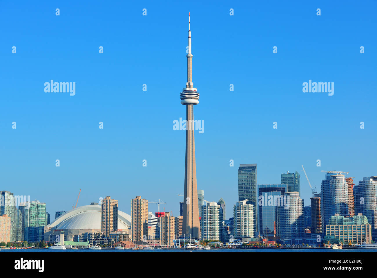CN Tower closeup Stock Photo - Alamy