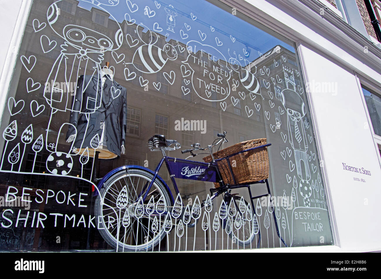 Bespoke Tailors on Savile Row, Mayfair, City of Westminster, London ...