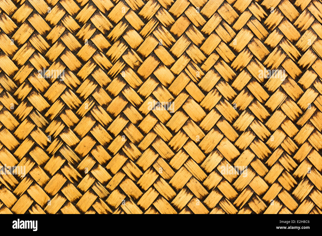 texture background of Yellow Bamboo stick cross Stock Photo - Alamy