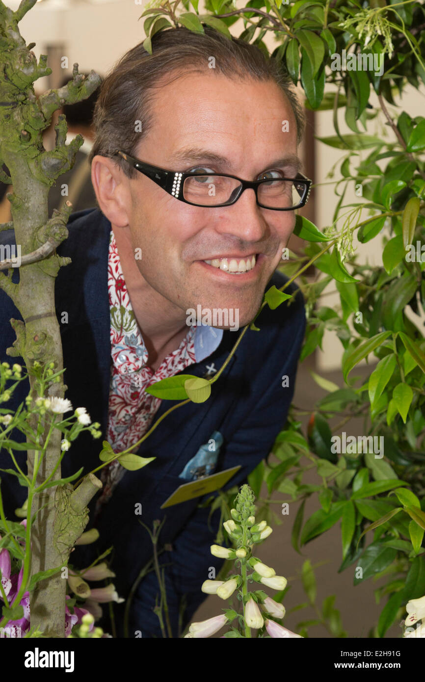 London, UK. 19 June 2014. Pictured: Will Ramsay. A new garden fair ...