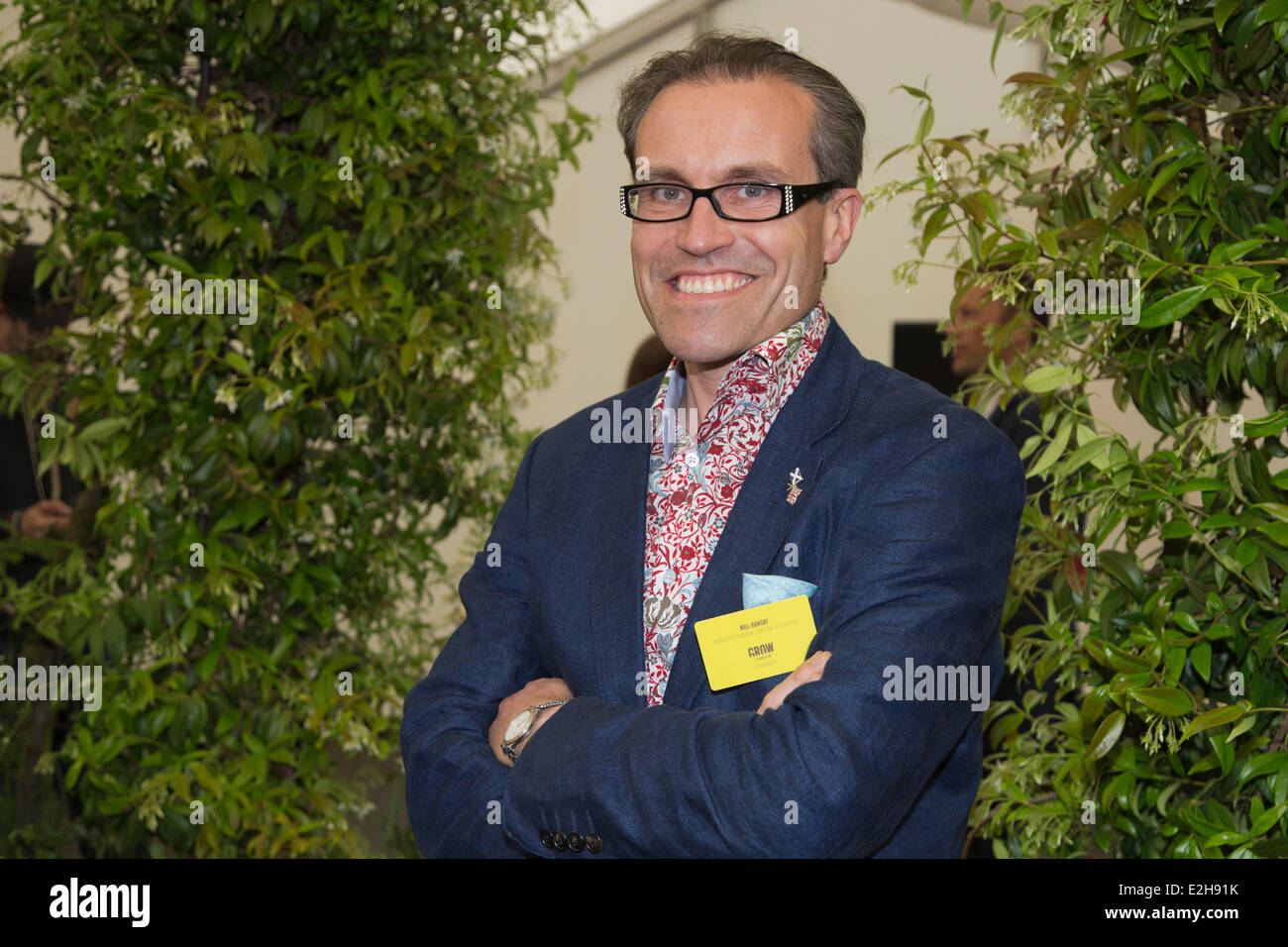 London, UK. 19 June 2014. Pictured: Will Ramsay. A new garden fair ...