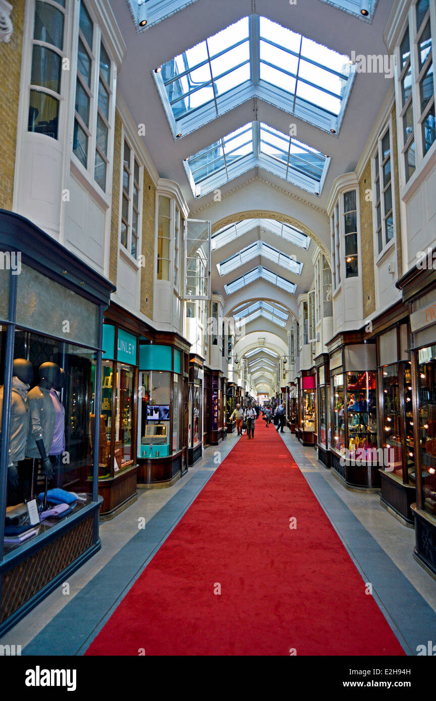 The Burlington Arcade, Mayfair, City of Westminster, London, England ...