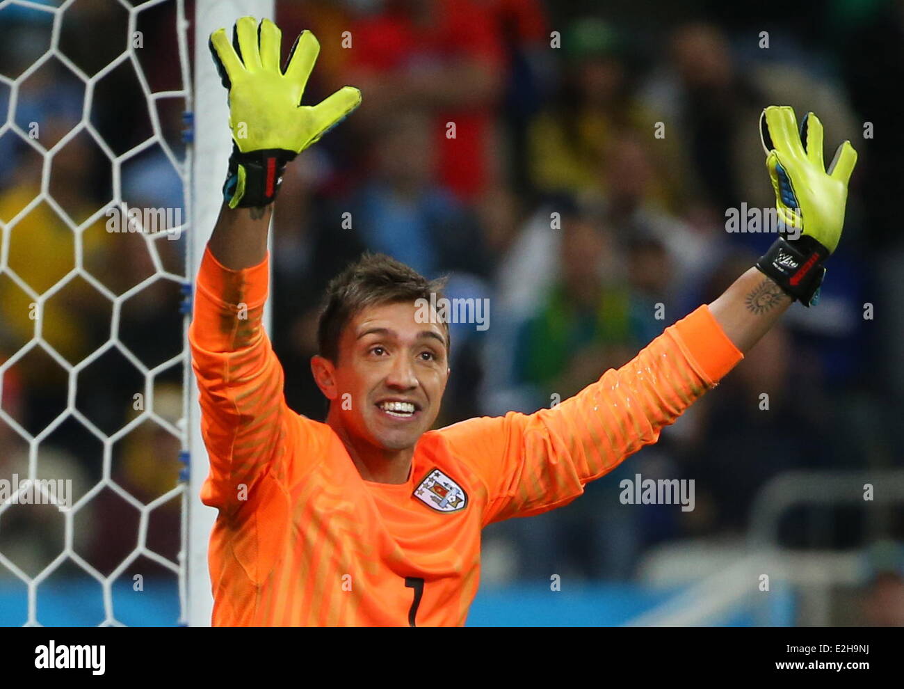 Goalkeeper Fernando Muslera High Resolution Stock Photography and ...