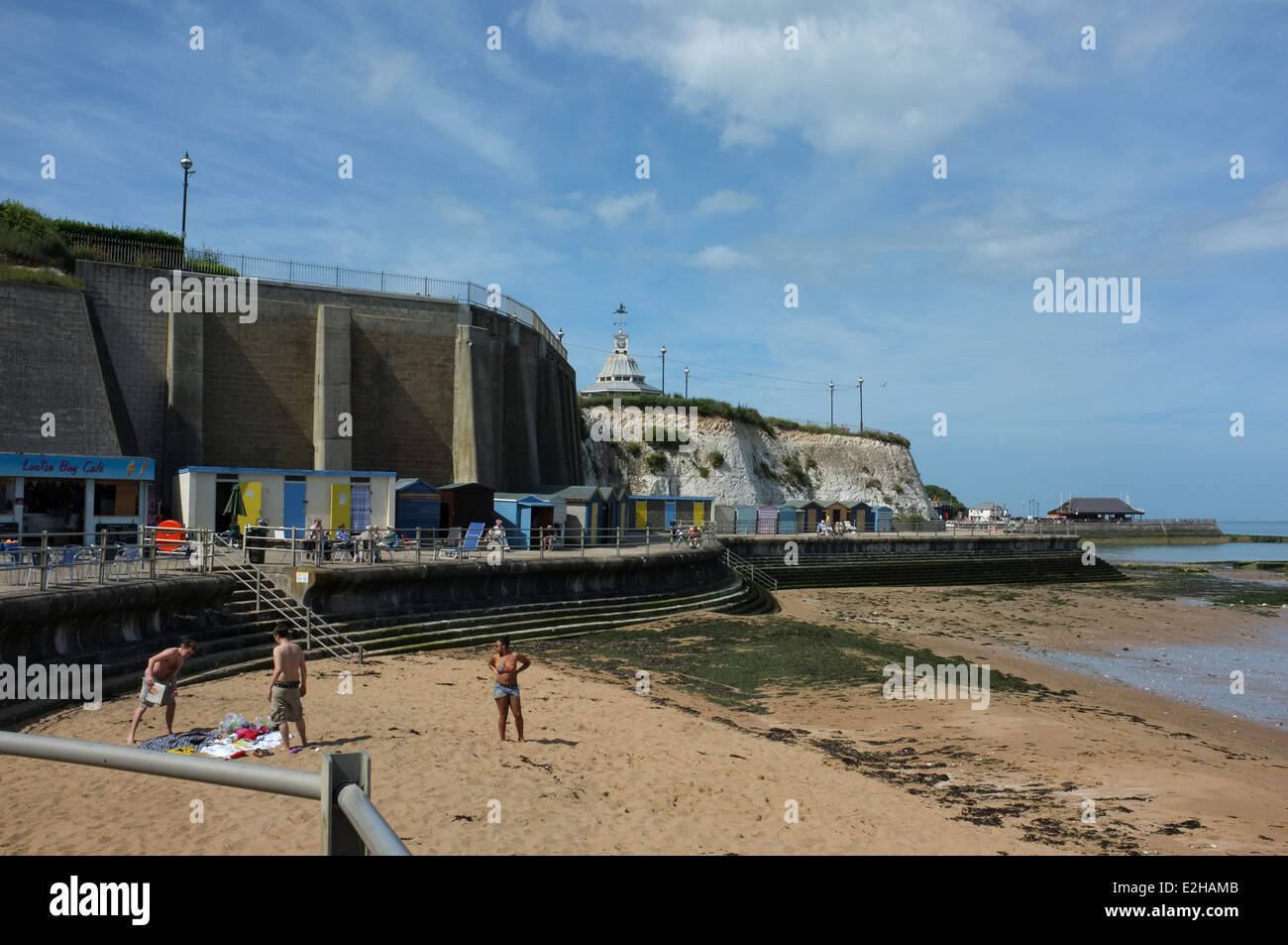 coastal town of broadstairs county of kent uk 2014 Stock Photo - Alamy