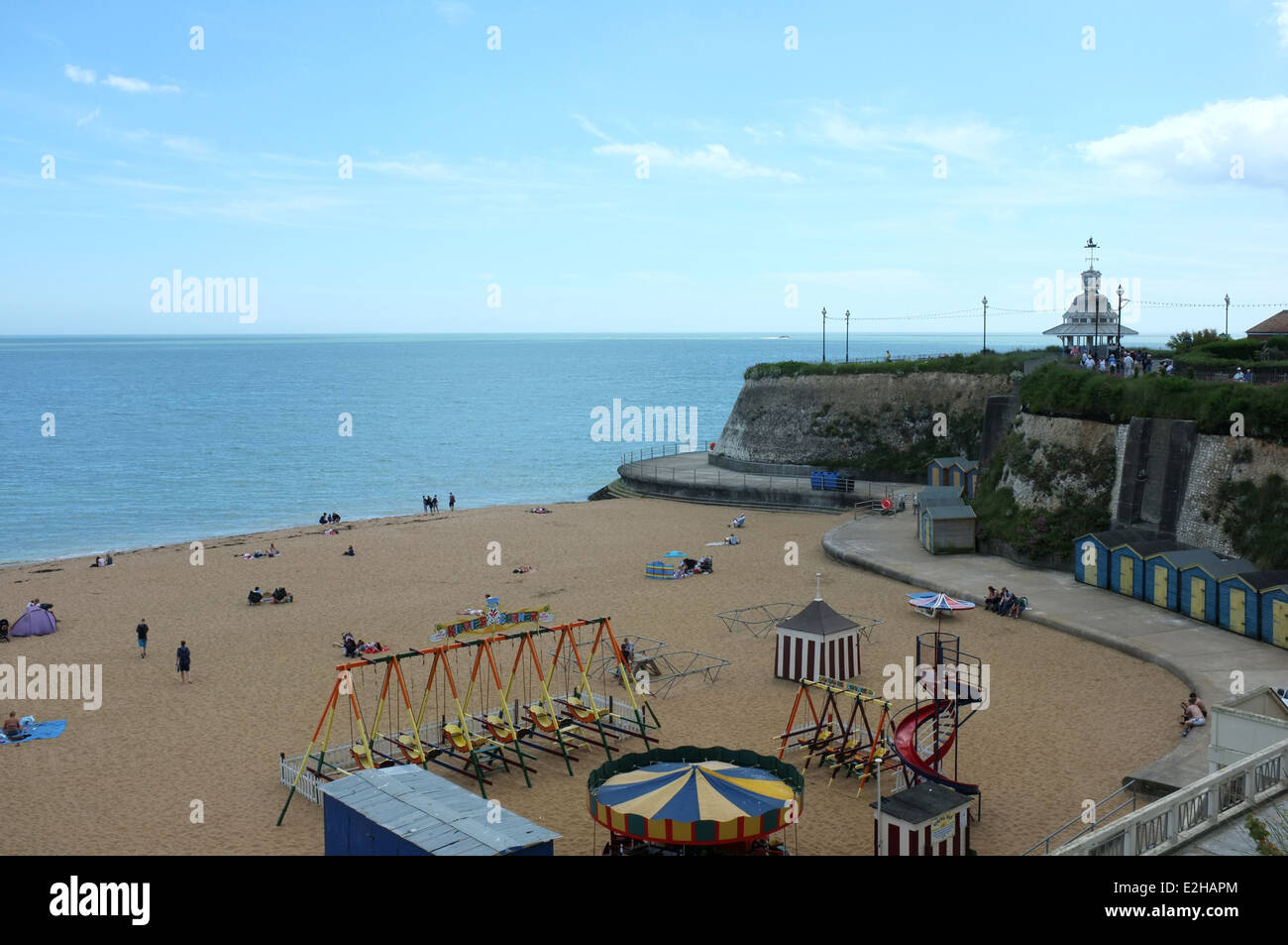 coastal town of broadstairs county of kent uk 2014 Stock Photo - Alamy