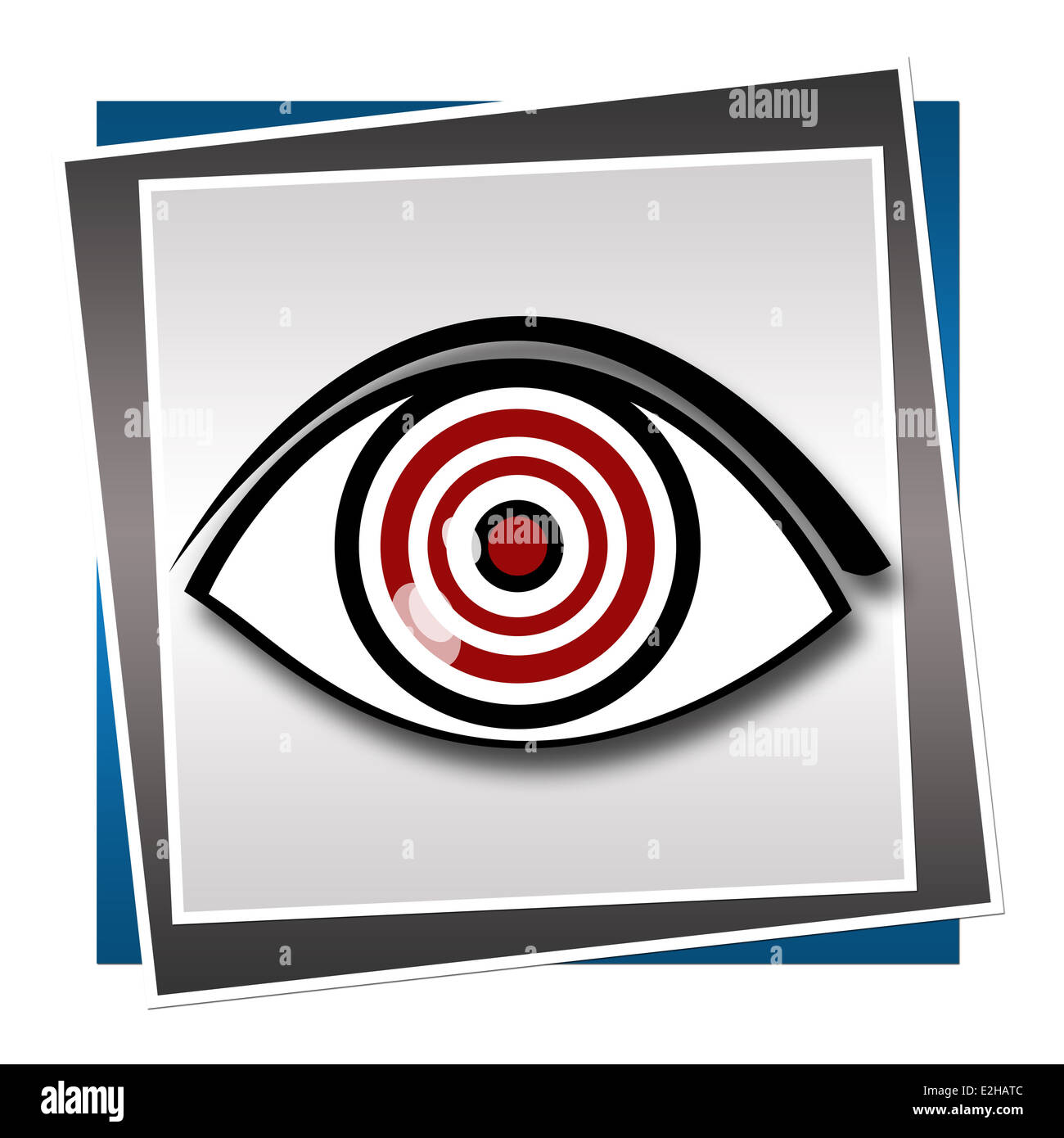Vision Eye Square Stock Photo - Alamy