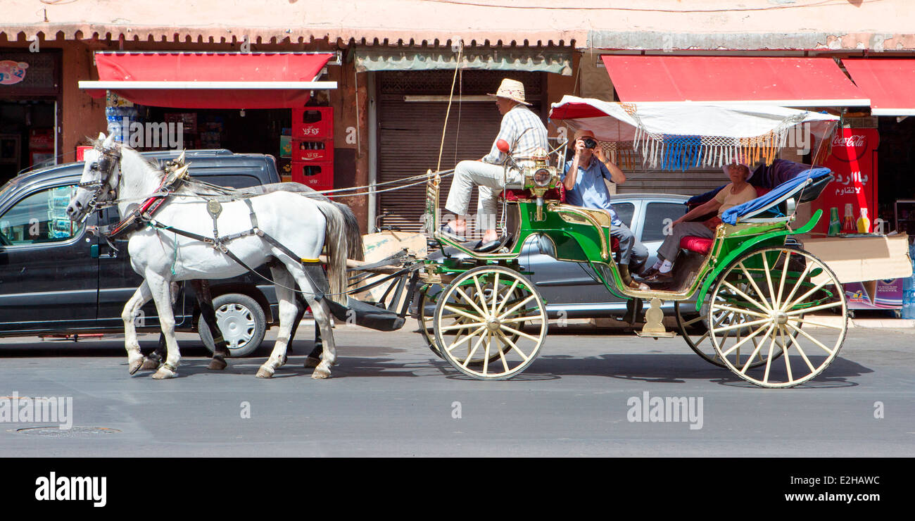 Horse drawn carriages are a popular mode of transport for visitors in ...